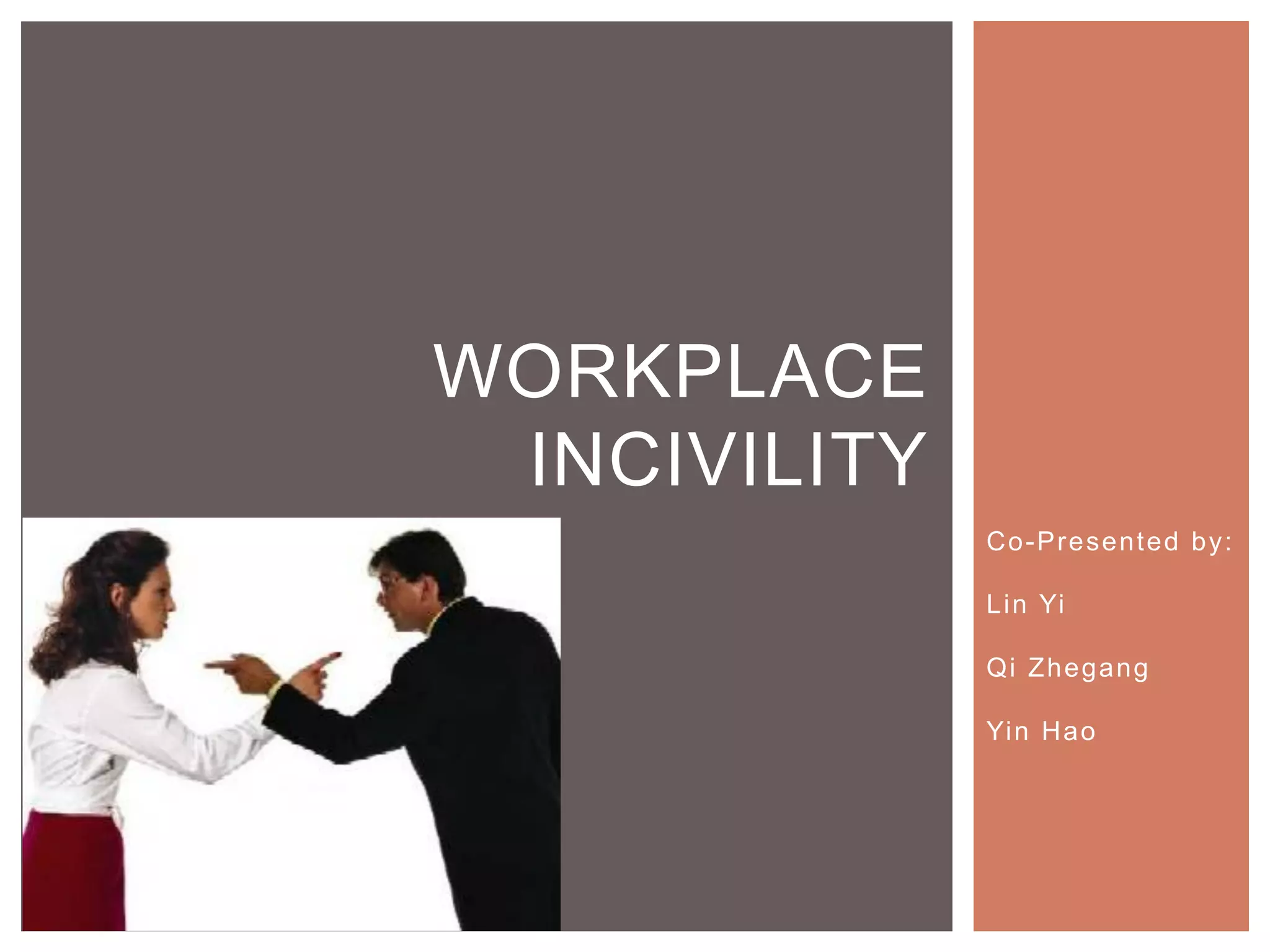 Workplace Incivility | PDF