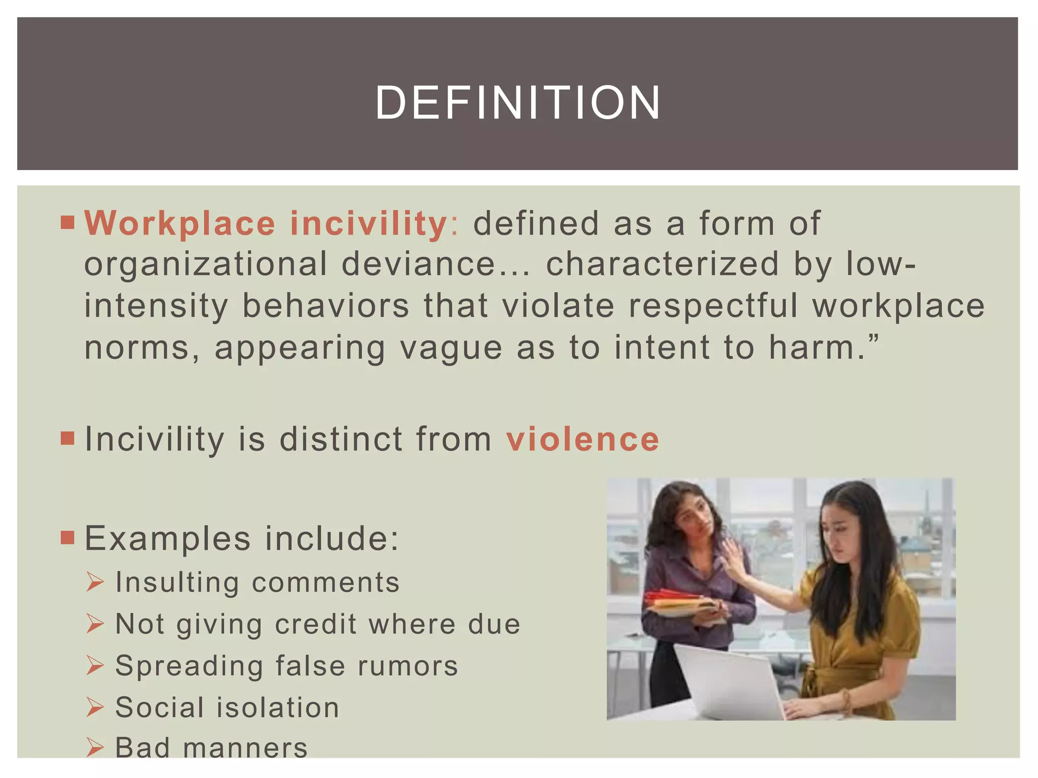 Workplace Incivility | PDF