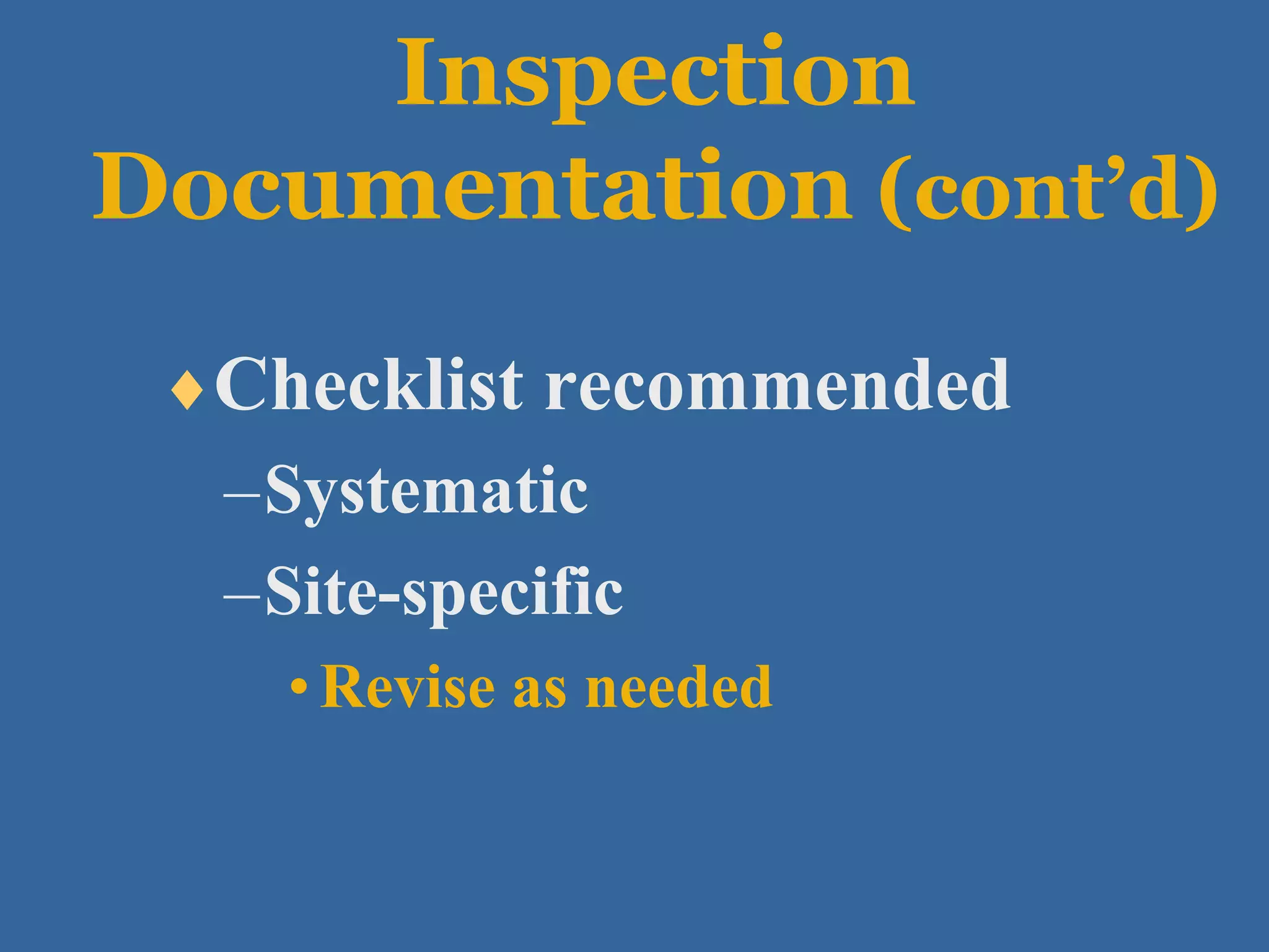 Effective Workplace Safety Inspections | PDF
