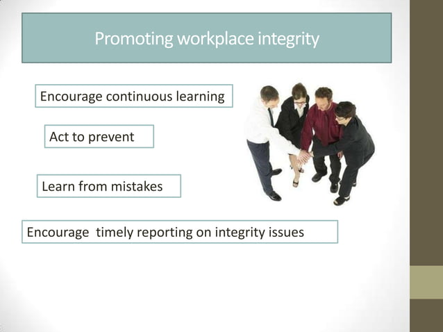 Workplace integrity- Aurelkys Estevez. -Human Capital Strategies | PPT