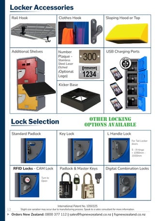 Workplace Lockers Catalogue Australia & NZ | PDF