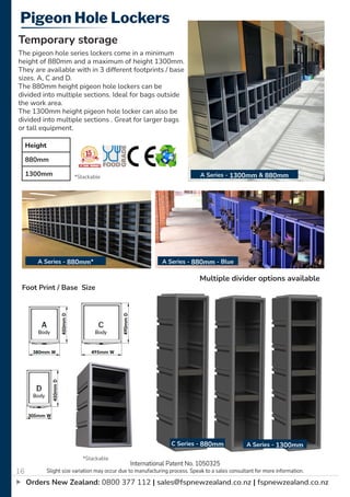 Workplace Lockers Catalogue Australia & NZ | PDF