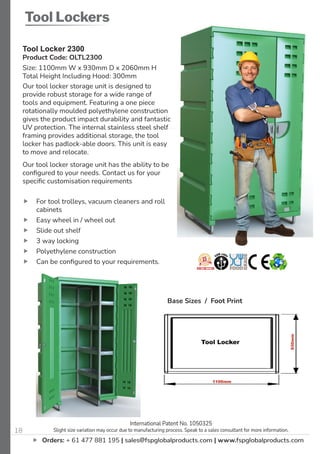 Workplace Lockers Catalogue Global FSP America | PDF