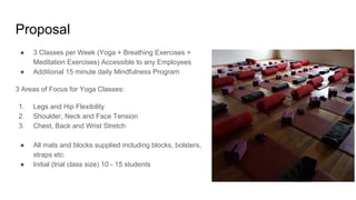 Introducing a Workplace Yoga and Meditation Program | PDF