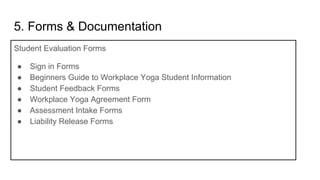 Introducing a Workplace Yoga and Meditation Program | PDF