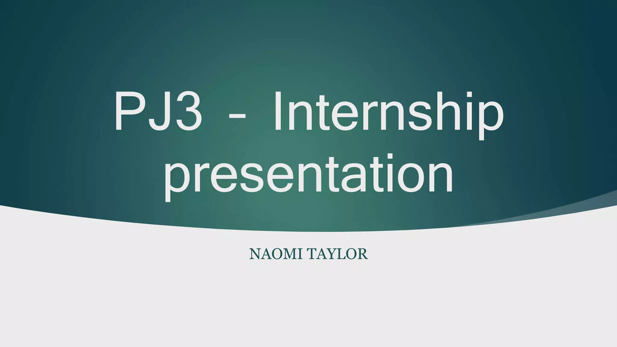 Work Placement Presentation - Hubbub Foundation | PPTX