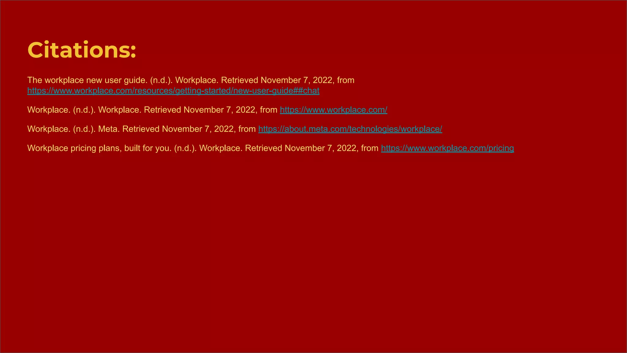 Workplace Meta | PDF