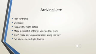 Workplace mistakes & How to avoid them | PPSX | Career Advice | Careers