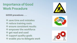 Workplace procedure | PPTX