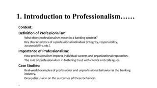 Work place Professionalism- maximize your skills | PPT