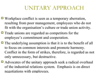 Workplace relations perspectives | PPT