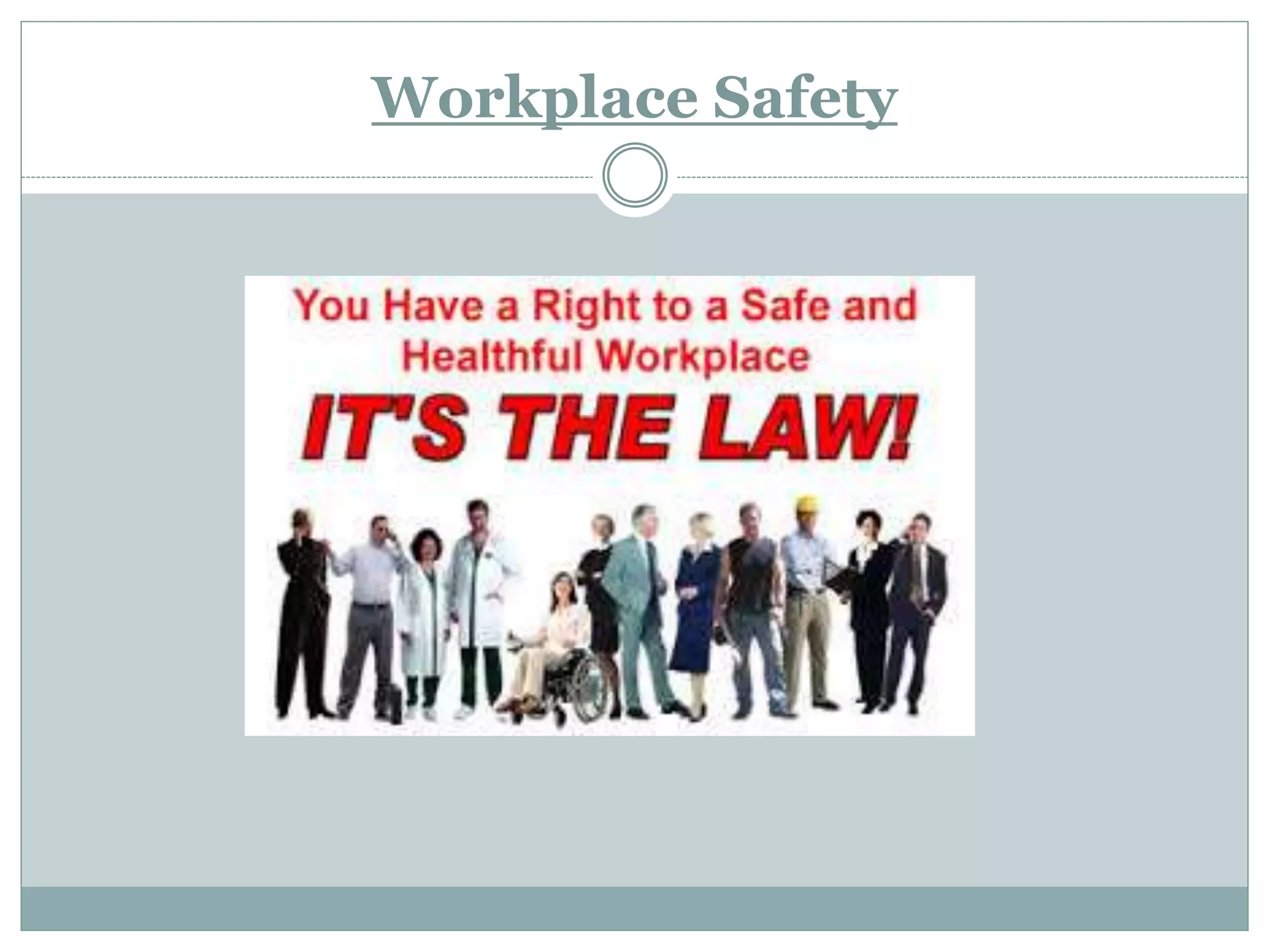 Workplace safety | PPTX