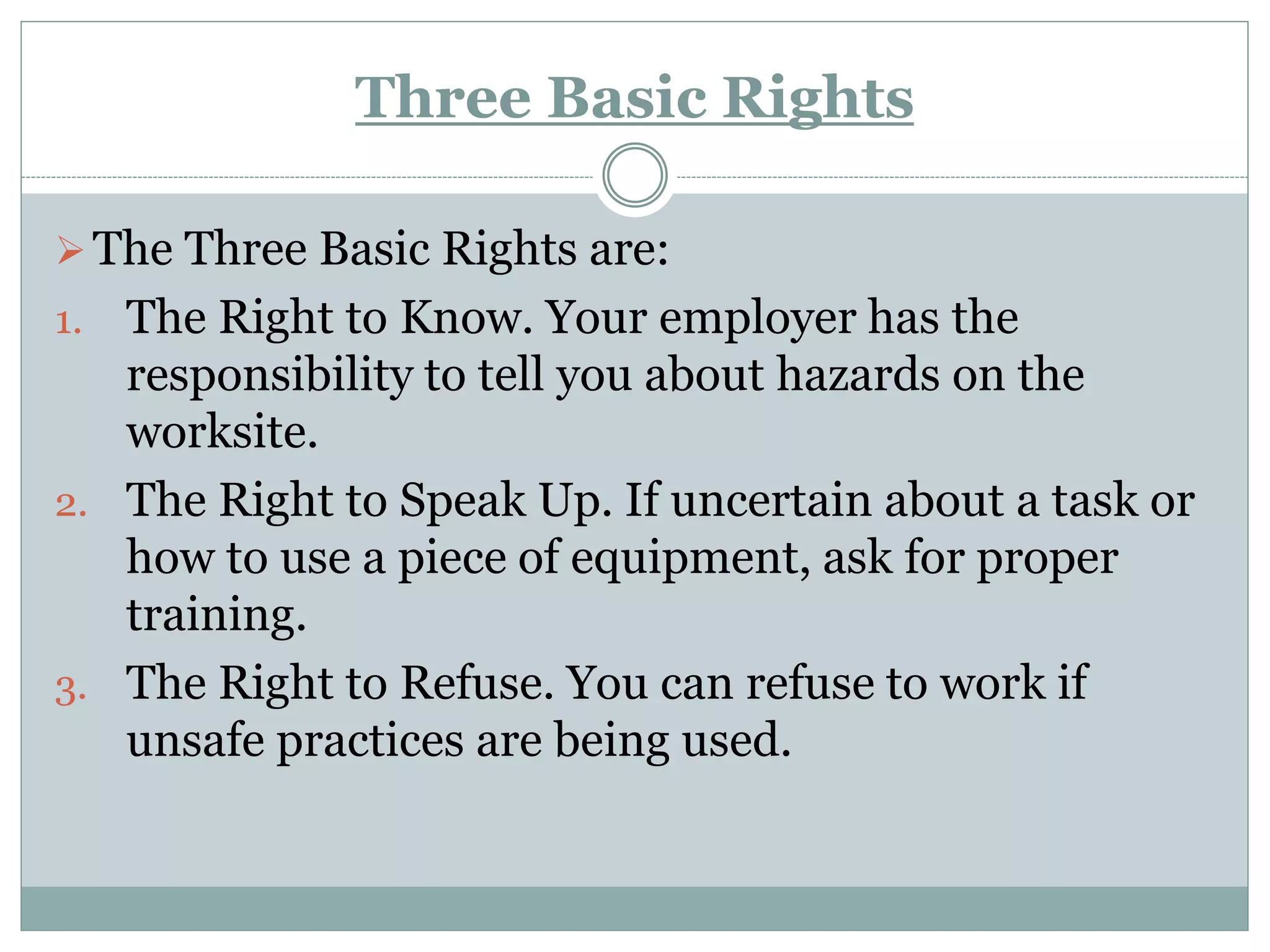 Workplace Safety Minute | PPTX