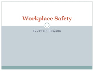 Workplace Safety Minute | PPTX