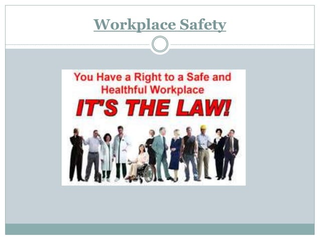 Workplace Safety Minute | PPT