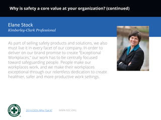 Workplace Safety - Does Your CEO "Get It"? | PDF