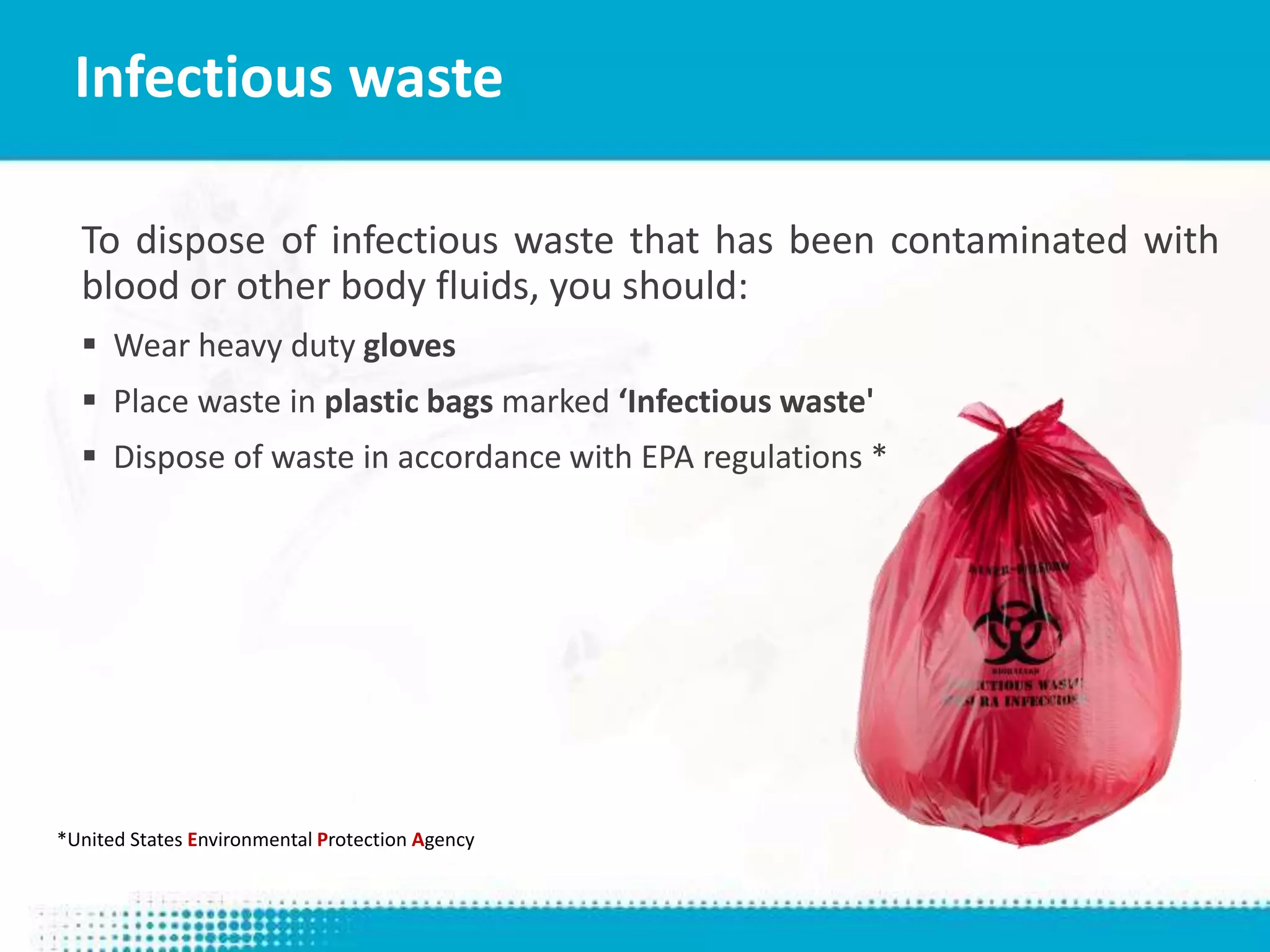 Workplace safety infection control | PPTX