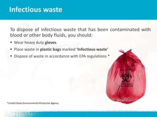 Workplace safety infection control | PPTX