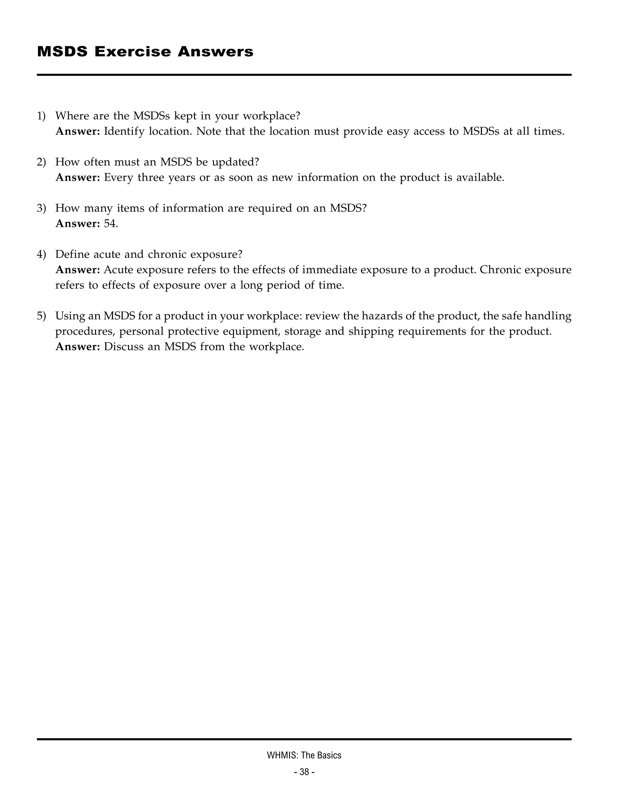 Workplace safety 101 workplace hazardous materials information system ...