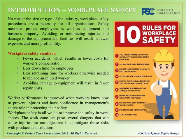PSC Workplace Safety Guidebook 2018 | PDF