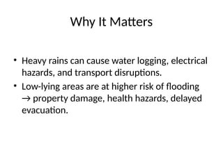 Workplace Safety During heavy rains, what precautions to be taken | PPTX