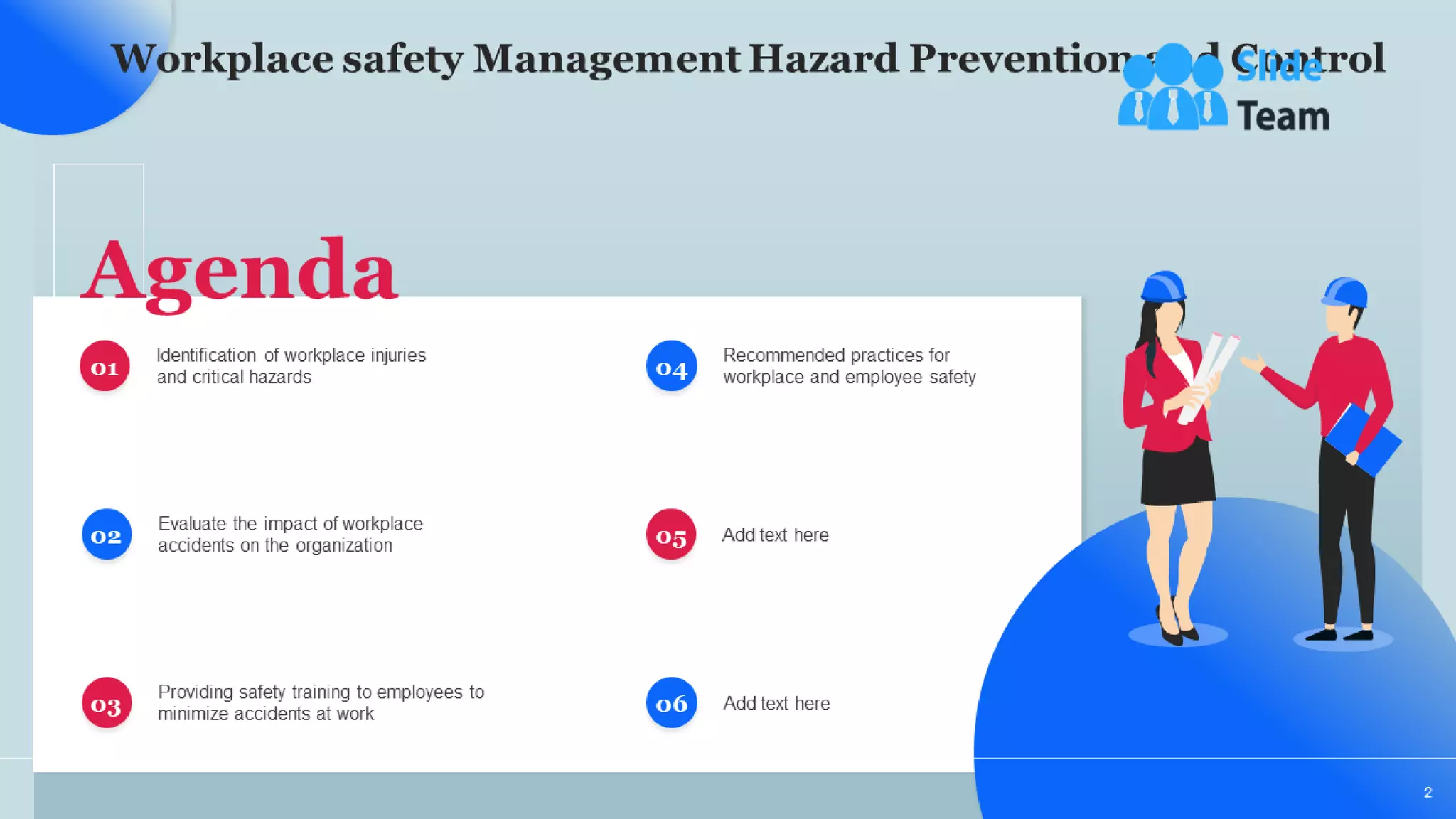 Workplace Safety Management Hazard Prevention And Control Powerpoint ...