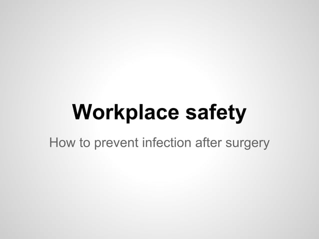 Workplace safety minute | PDF