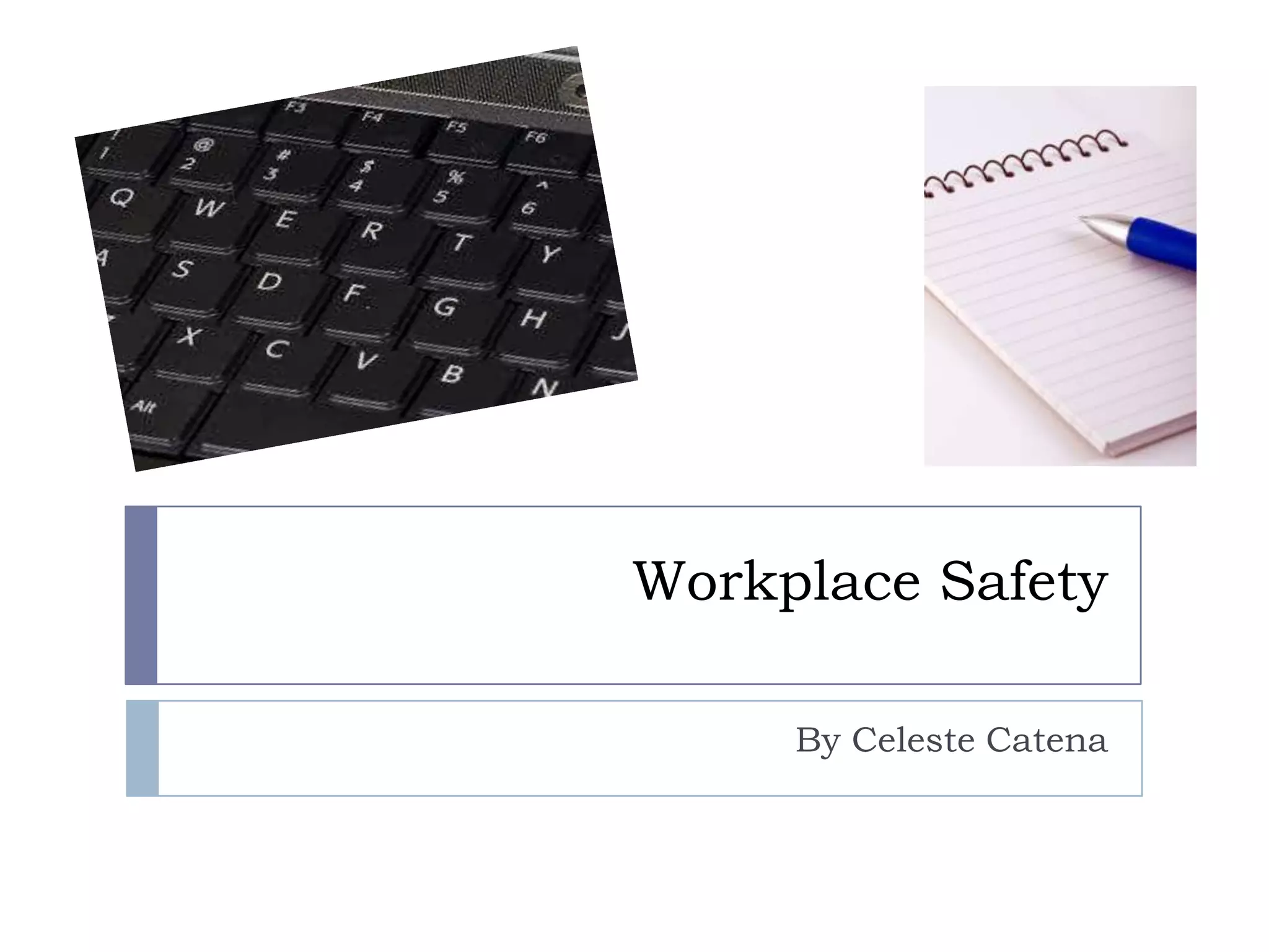 Workplace Safety Minute | PPTX | Medical Health