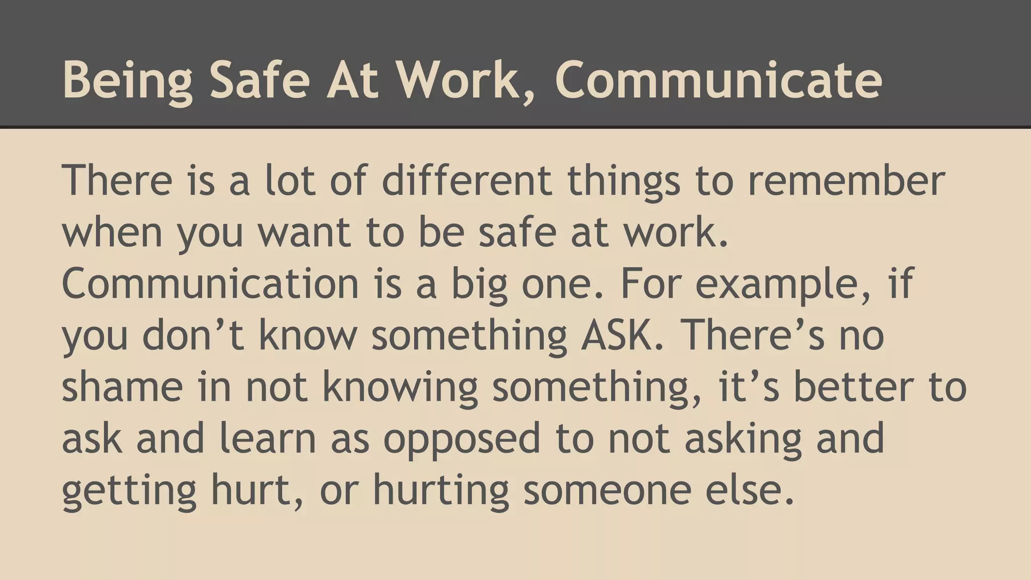 Workplace Safety Minute | PDF