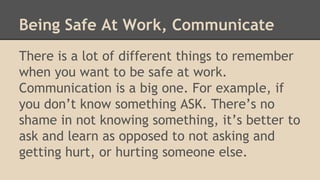 Workplace Safety Minute | PDF