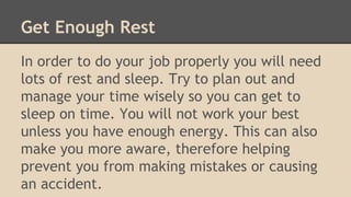 Workplace Safety Minute | PDF