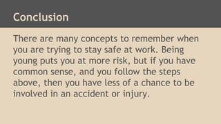 Workplace Safety Minute | PDF
