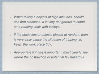 Work place safety minute | PPT