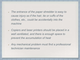 Work place safety minute | PPT