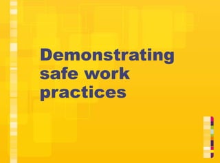 Workplace safety for Disability Employment | PPT