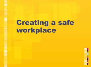 Workplace safety for Disability Employment | PPT