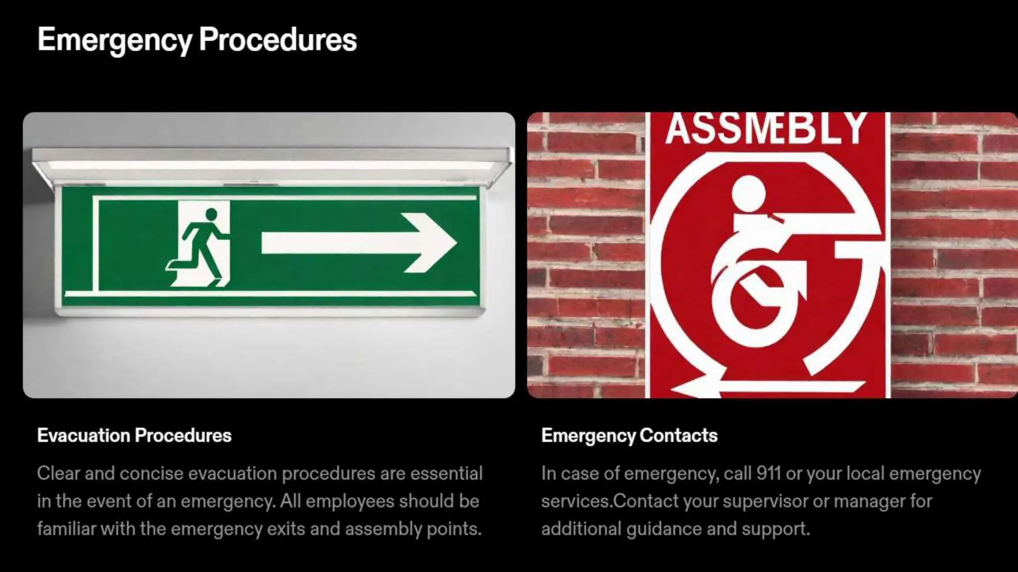 Workplace Safety Signage | PPTX