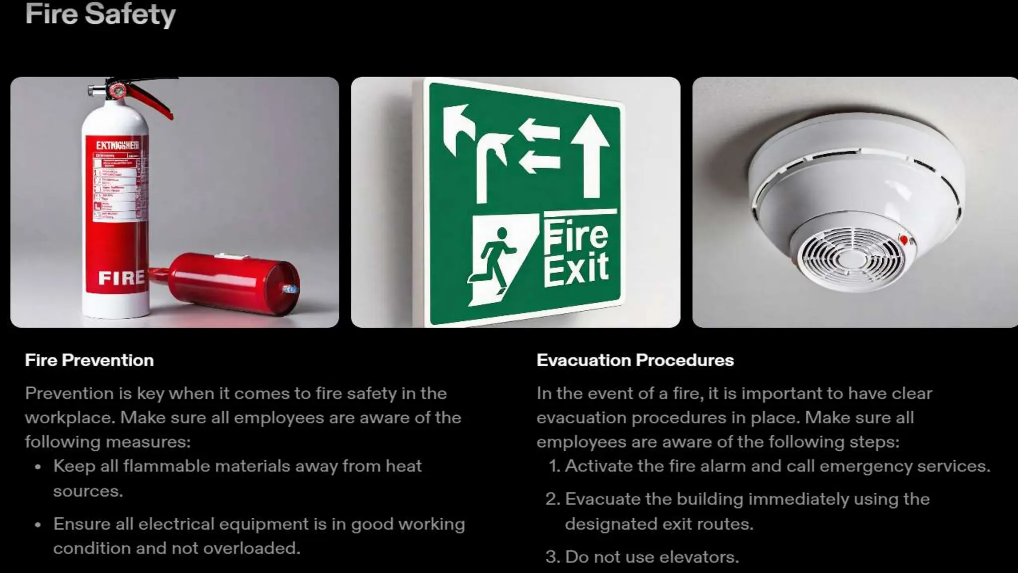 Workplace Safety Signage | PPTX