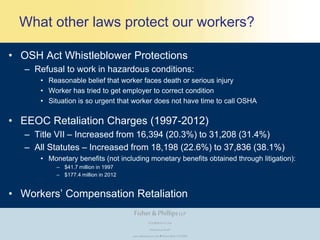 Discrimination Complaints under the Mine Act (Workplace Safety ...