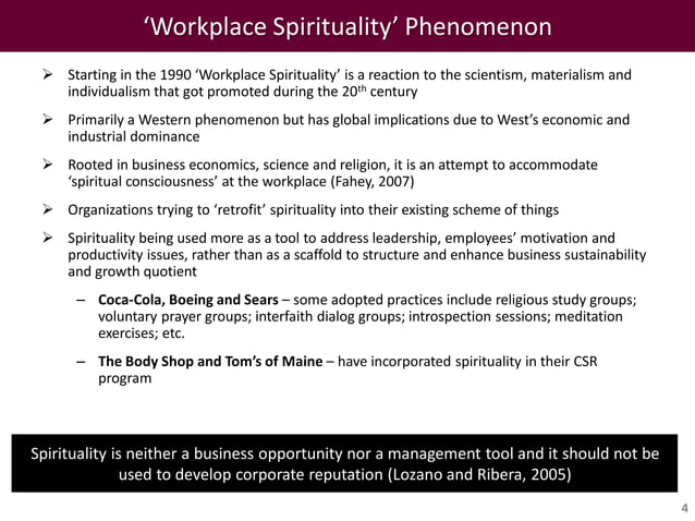 Workplace Spirituality & indian Ethos | PDF | Spirituality | Religion ...