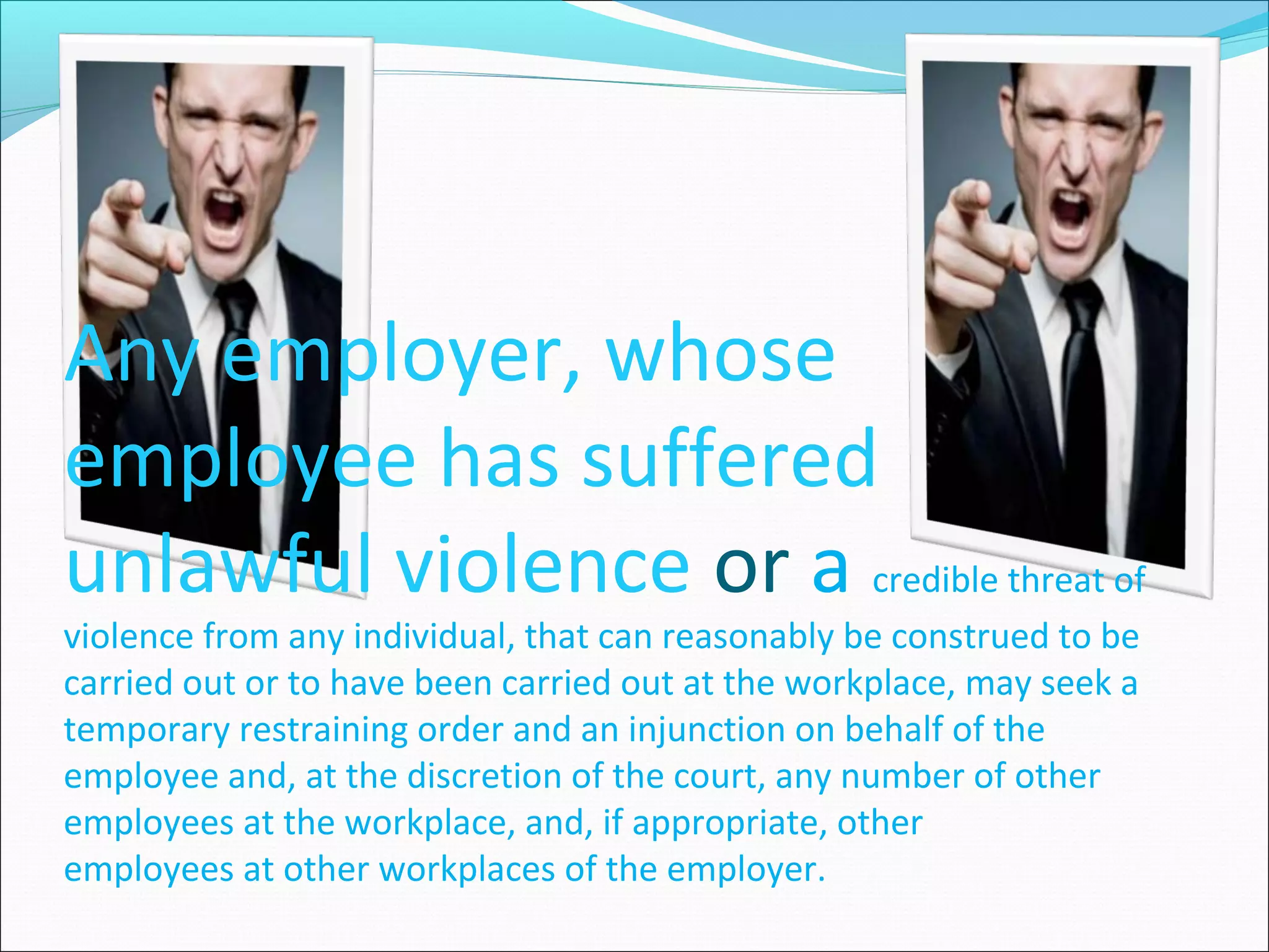 Workplace violence | PPT