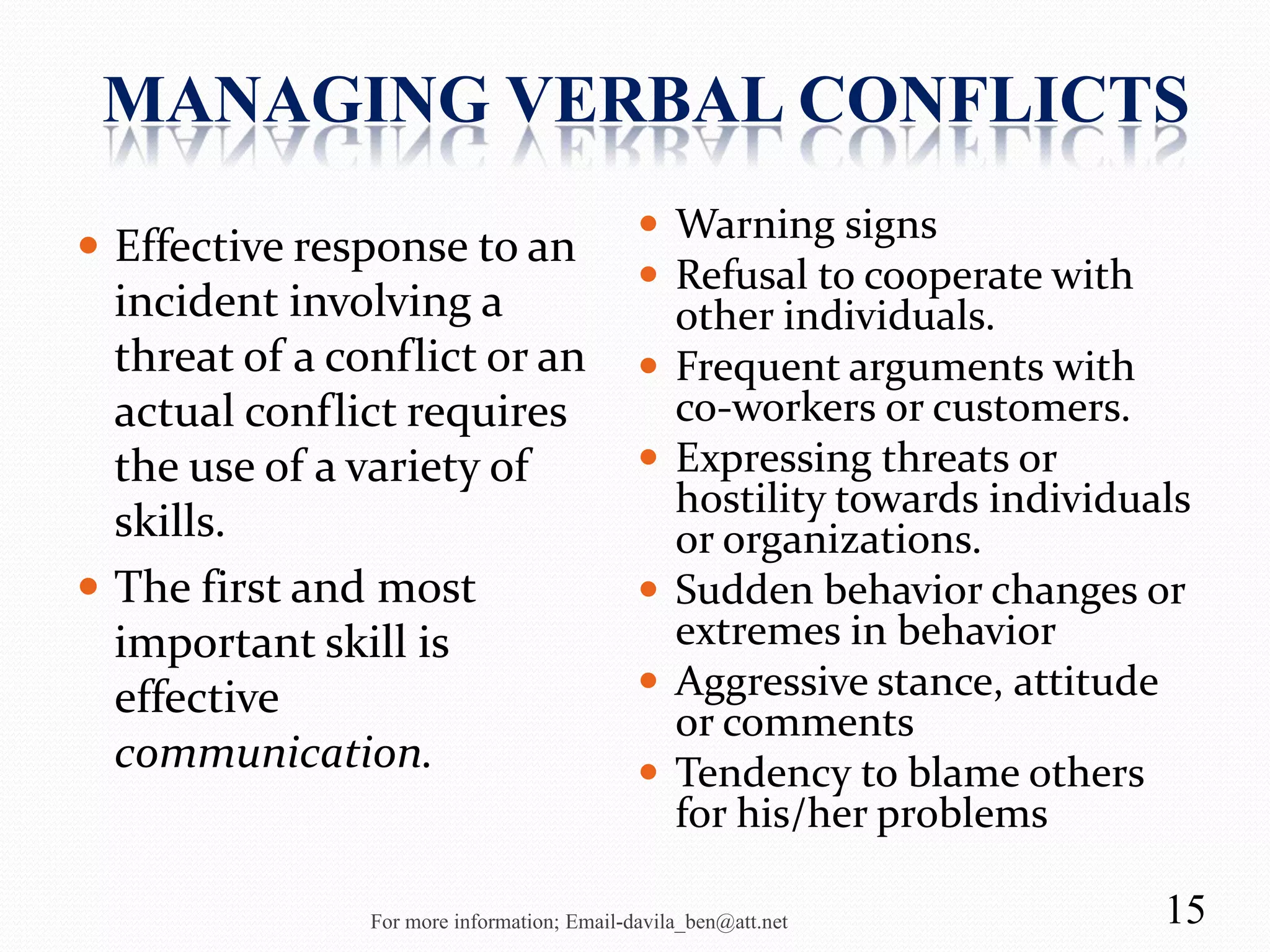 Workplace Violence | PPTX