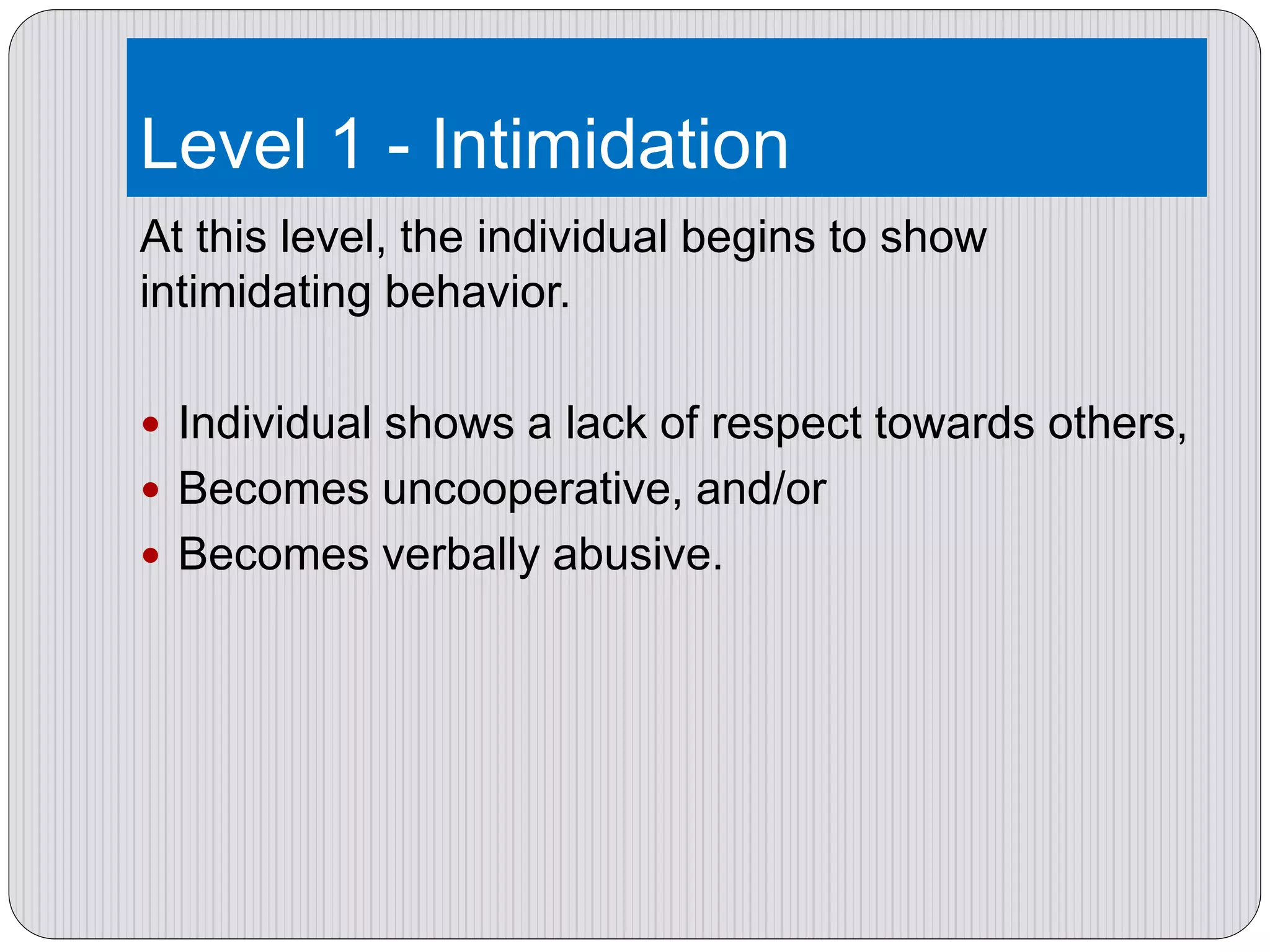 Workplace Violence Training | PPTX