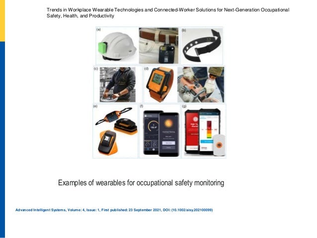 Workplace Wearables and Connected Worker | PPTX