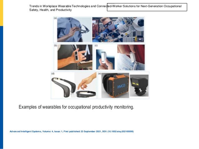 Workplace Wearables and Connected Worker | PPTX
