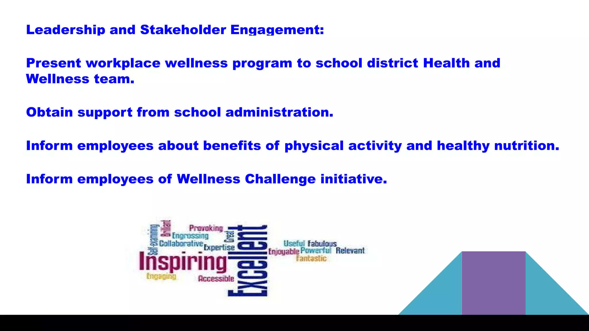 Workplace wellness program | PPT