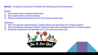 Workplace wellness program | PDF