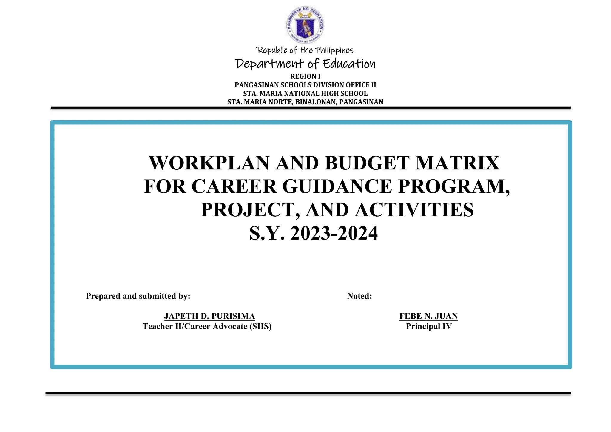 Workplan-and-Budget-Matrix-Template Career Guidance japeth.docx