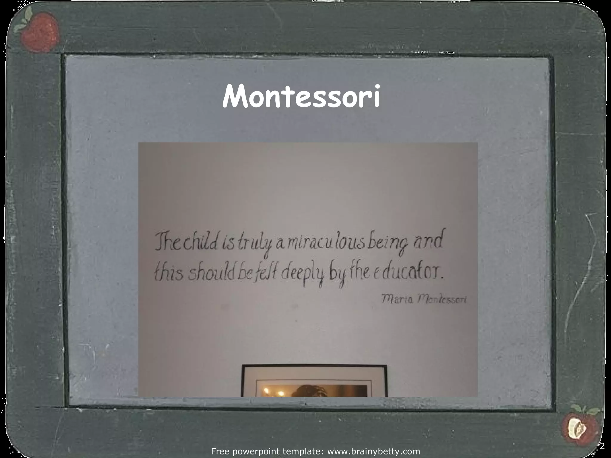 Montessori Workplan | PPT