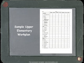 Montessori Workplan | PPT